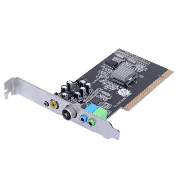 PCI analoginen TV-viritinkortti FM-radion tuella